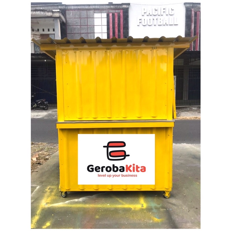 Jual PROMO SPESIAL promo kemerdekaan Booth kontainer dengan roda ...