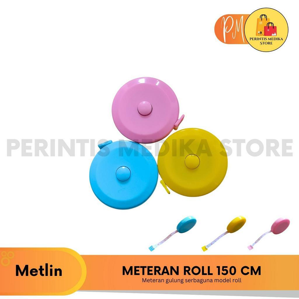 Jual Metlin l Meteran Bulat 150cm l Meteran Gulung l Alat Ukur ...