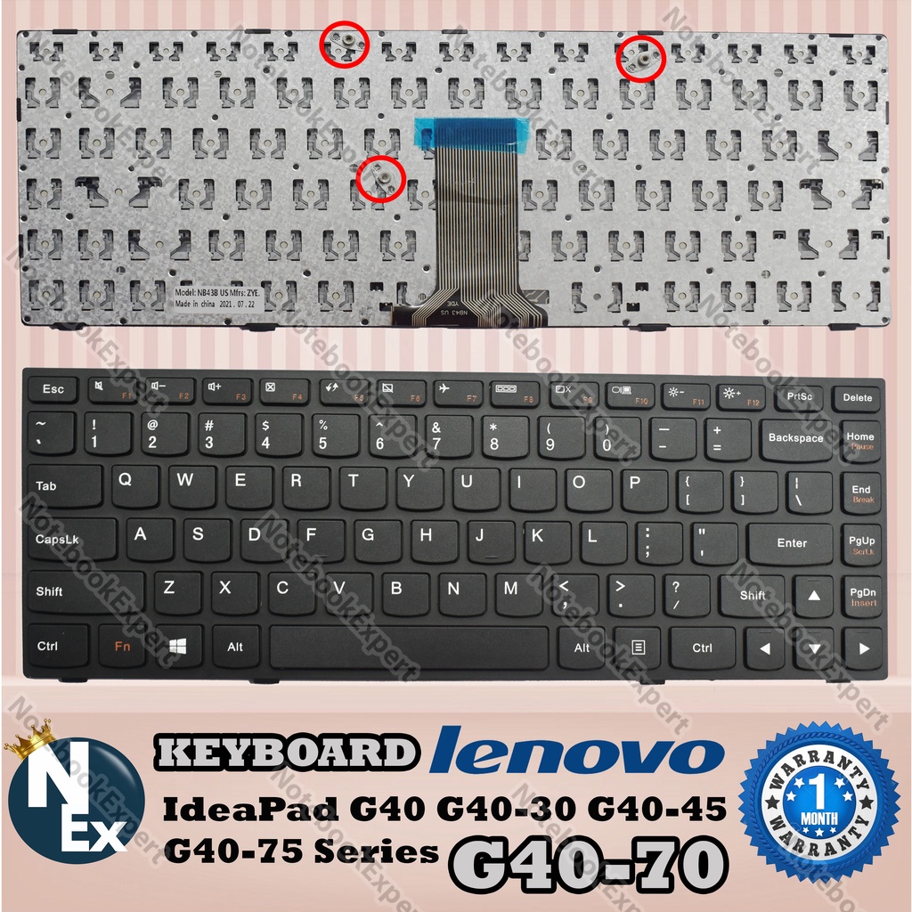 Jual Keyboard Lenovo G40, G40-30, G40-70 | Shopee Indonesia