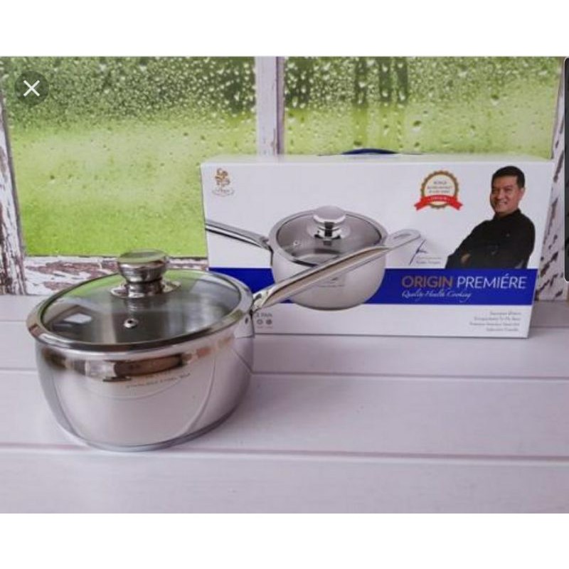 Jual Sauce Pan Stainless Steel Saucepan Steinless Bima Origin Premier ...