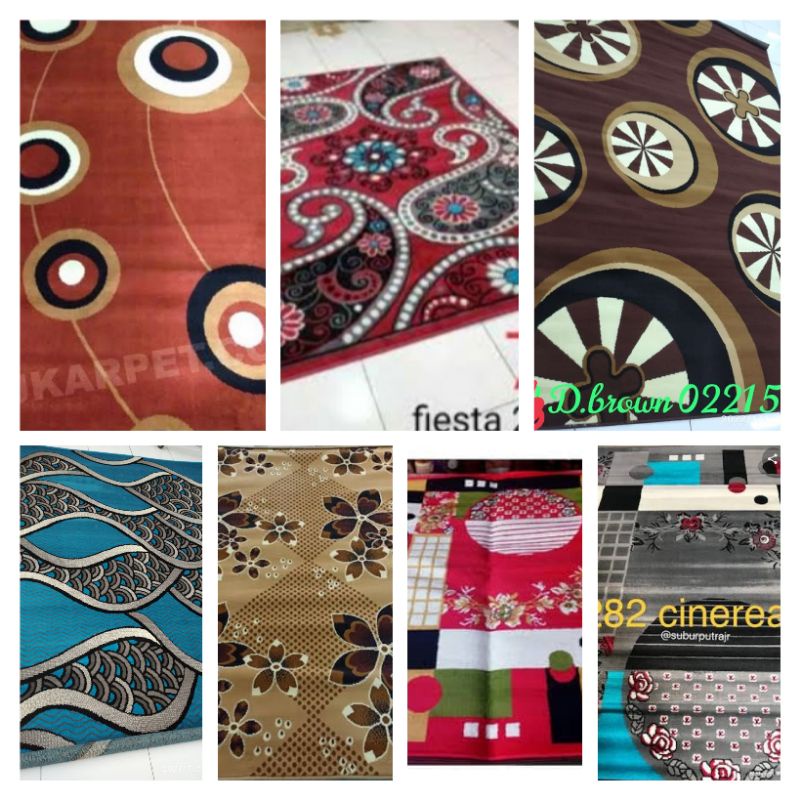 Jual karpet moderno jumbo minimalis, batik, bunga 210x310 | Shopee ...