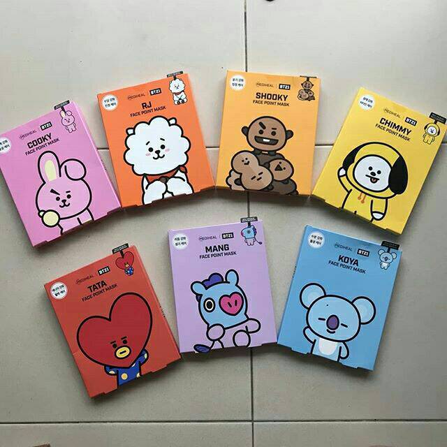 Jual Mediheal X BT21 Face Point Mask | Shopee Indonesia