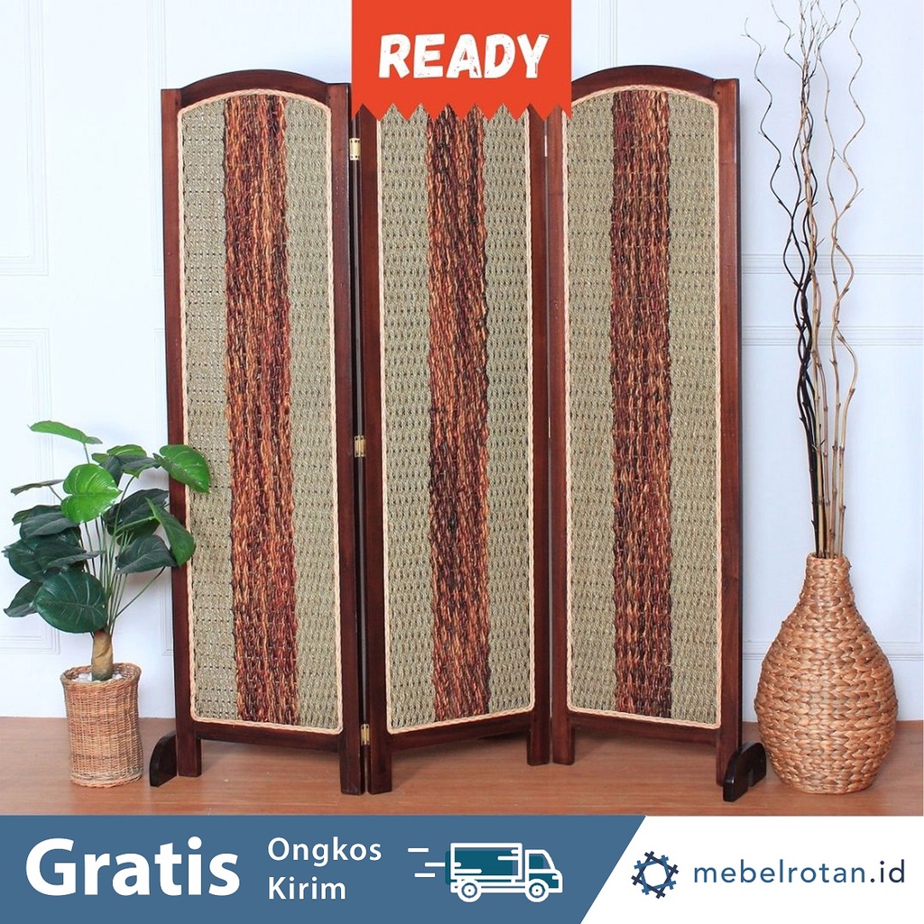 Jual PENYEKAT PARTISI RUANGAN KAYU OVAL | PEMBATAS SKETSEL KAYU | WOOD ...