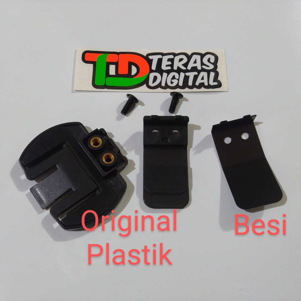 Jual Paket Bracket Intercom V6 Isi Bracket plastik ori, Plat Besi, baut ...