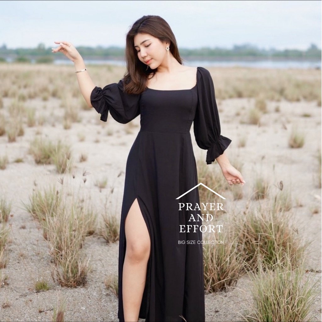 Jual Dress Sabrina Irise Wanita CARMILA korea A Line Bodycon Maxi Casual Natal pesta Party Style ...