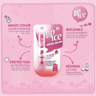 Jual LIP ICE Sheer Color Lip Balm 2,2gr | Beeswax | Shopee Indonesia