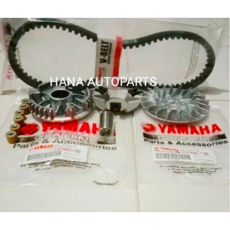 Jual paket rumah roller Assy+kipas lawan rumah roller+vanbel Mio sporty smile nouvo Fino soul ...