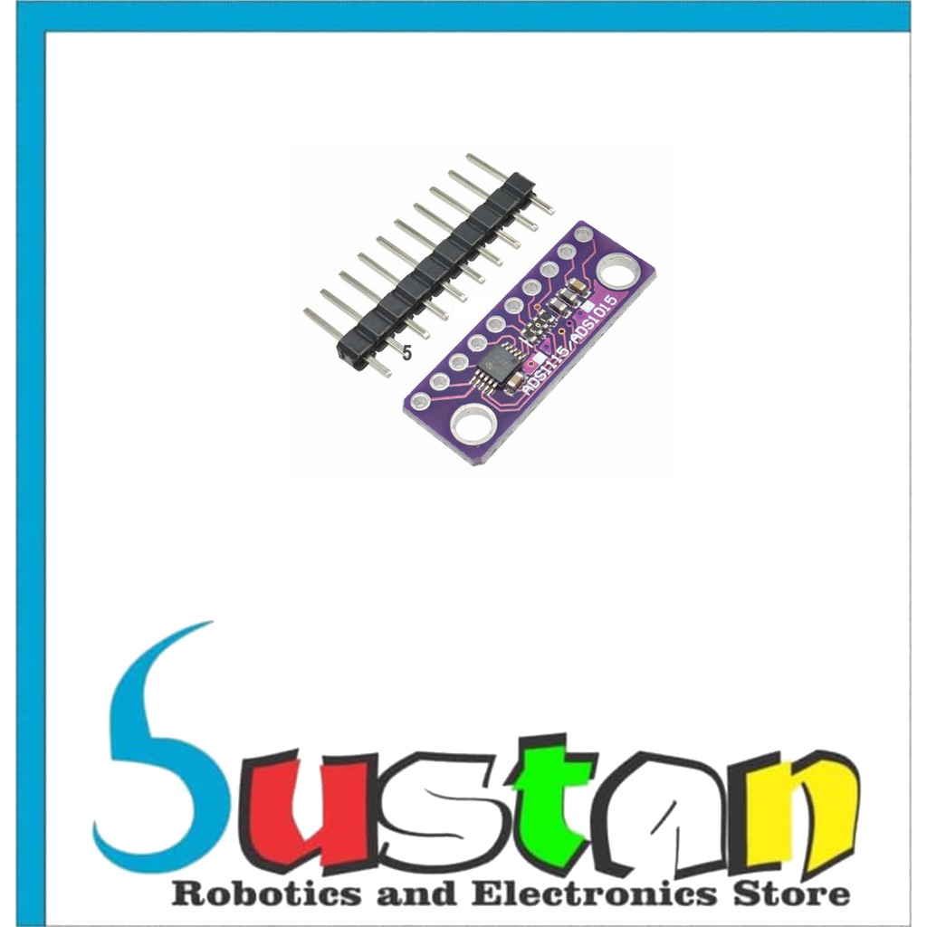 Jual ADS1115 12 bit Precision Analog To Digital Converter ADC I2C ...