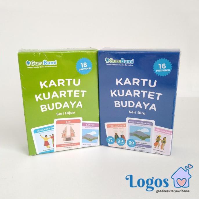 Jual KARTU KUARTET BUDAYA KWARTET MAINAN EDUKASI ANAK EDUKATIF GURUBUMI | Shopee Indonesia