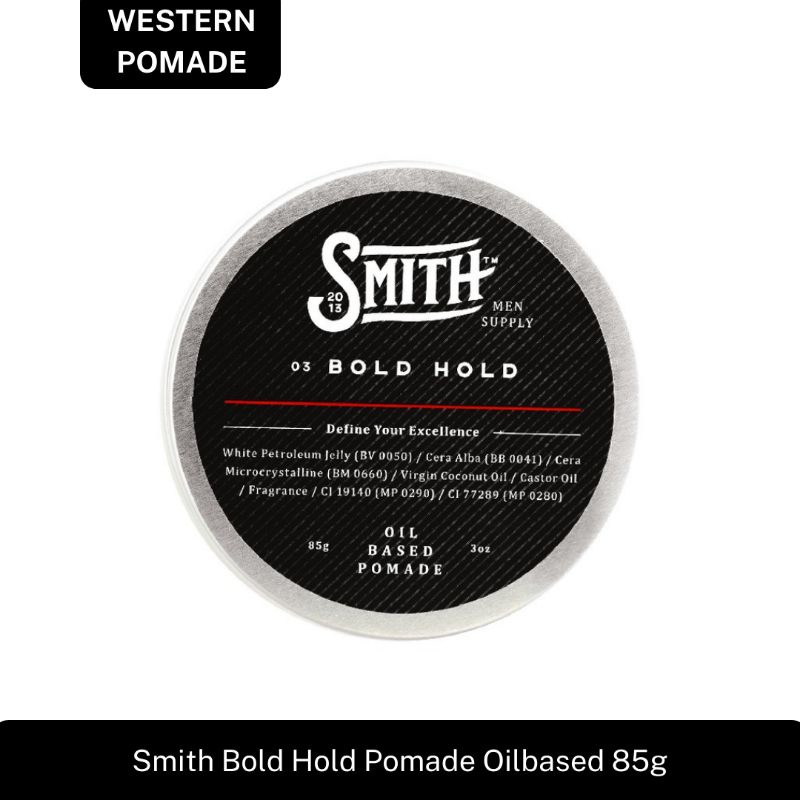 Jual Smith Bold Hold Pomade Oilbased 85g | Shopee Indonesia