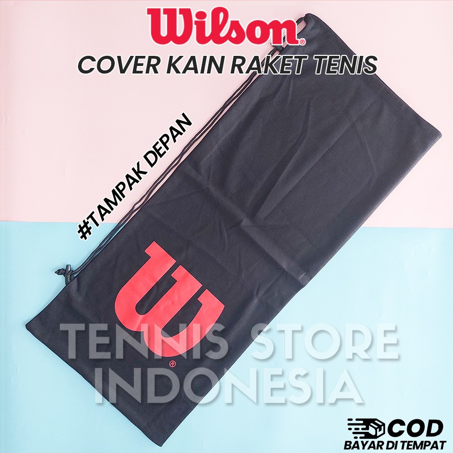 Jual Cover Kain Raket Tenis Logo WILSON | Shopee Indonesia