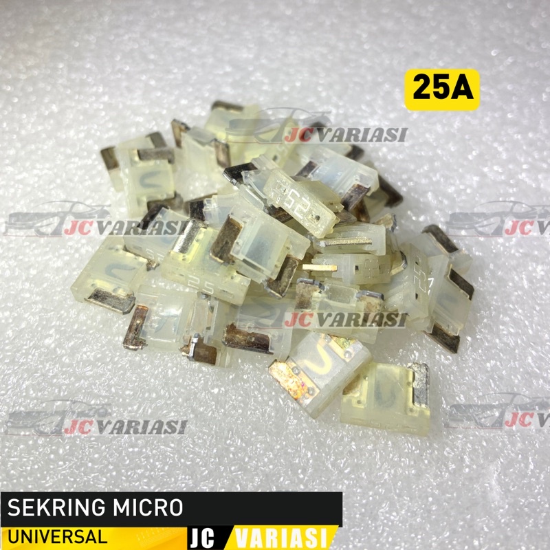 Jual FUSE DX MICRO 25A FLOSSER GERMANY - SEKRING TUSUK TANCAP MICRO ...