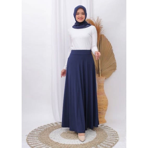 Jual Rok Payung Panjang Wanita Rok Lebar Mrs4 | Shopee Indonesia