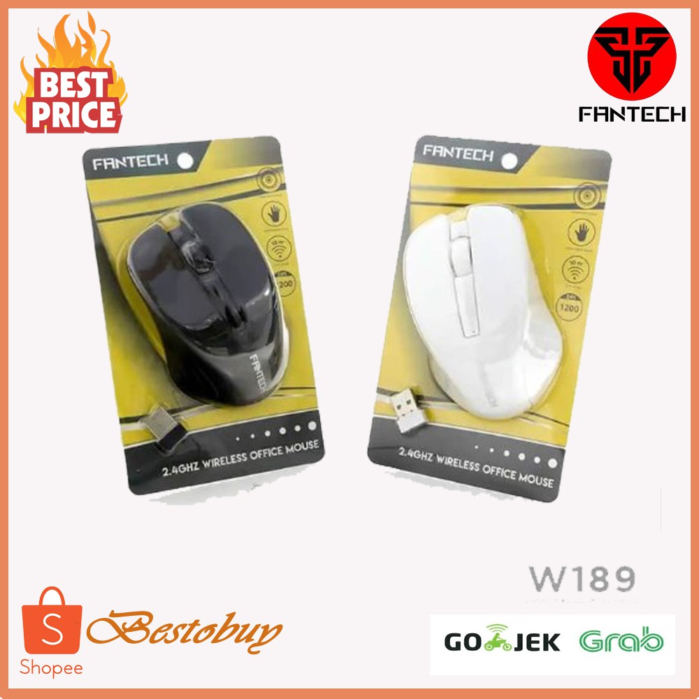 Jual Mouse Wireless Fantech W189 | Shopee Indonesia