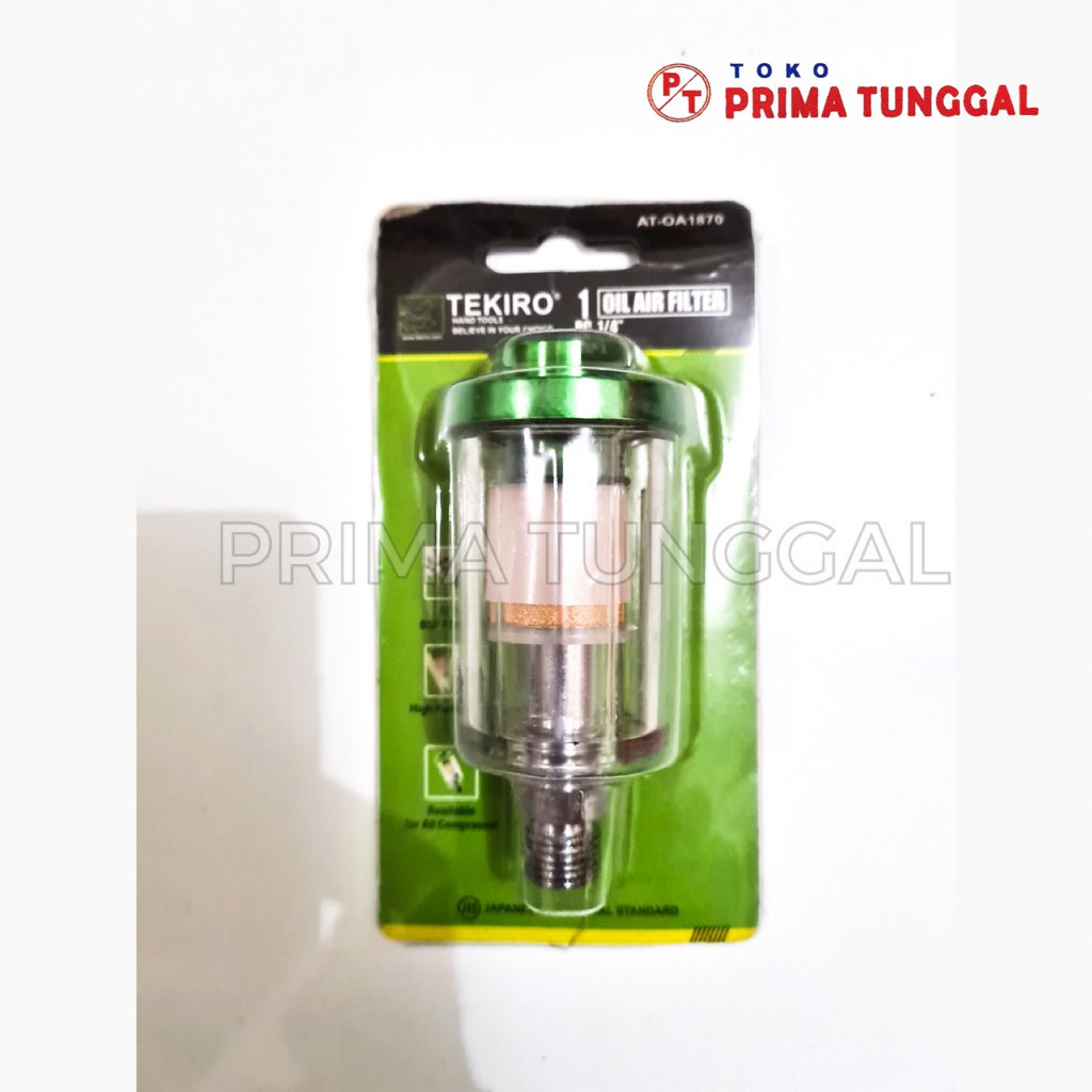 Jual Saringan Filter Udara Tekiro 1/4 Inch Oil Air Filter Kompressor ...