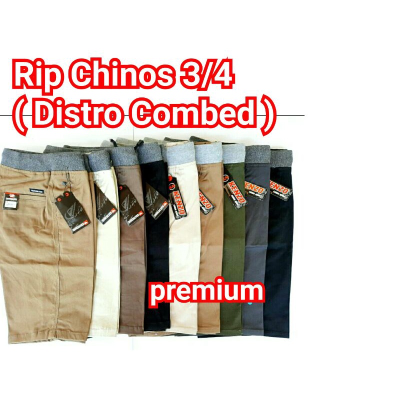 Jual PROMOOOO !! CHINO RIP PENDEK , ( BAHAN COMBED DISTRO ) | Shopee ...