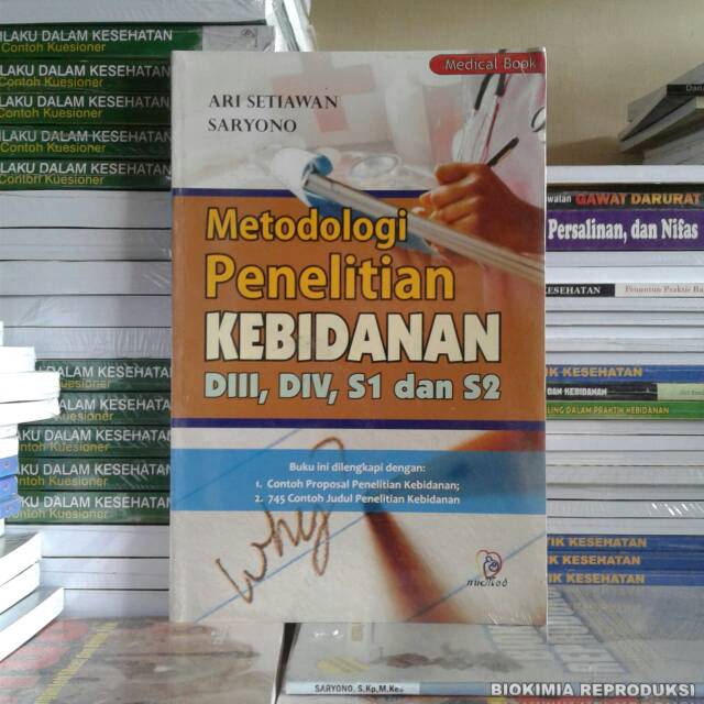 Jual Buku Metodologi Penelitian Kebidanan D111-D1V -S1 Dan S2 | Shopee Indonesia