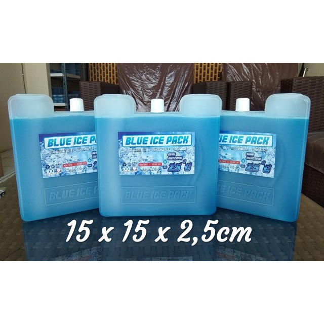 Jual Ice Pack / Blue Ice Kecil Kotak 15 x15 cm | Shopee Indonesia
