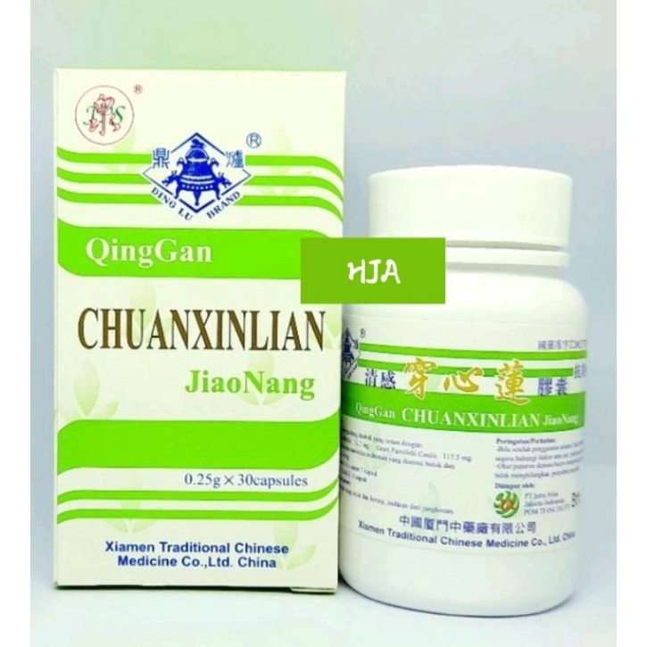 Jual Chuan Xin Lian - obat panas dalam radang dan infeksi | Shopee ...