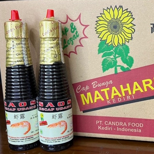 Jual KECAP UDANG 150ML CAP BUNGA MATAHARI HALAL | Shopee Indonesia