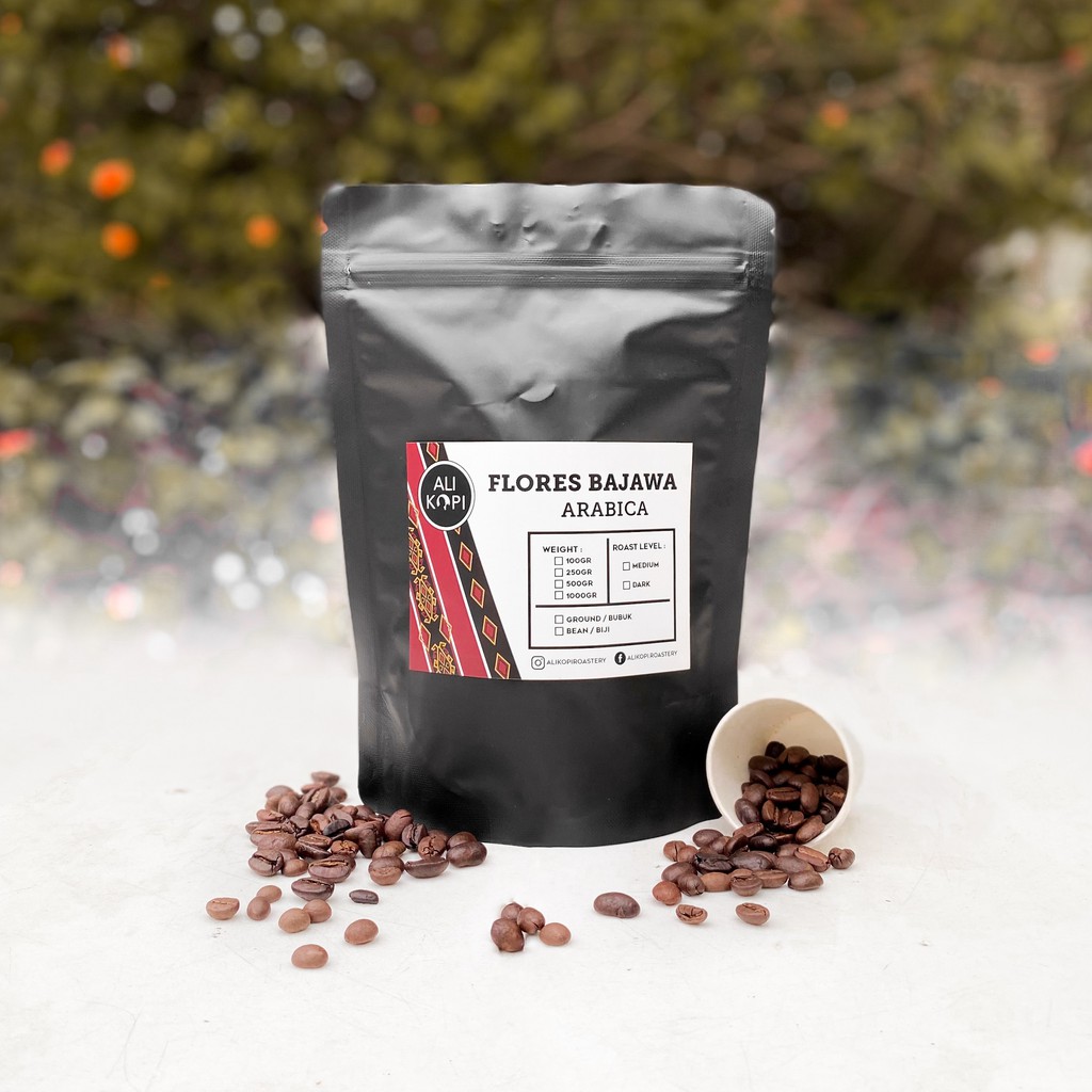 Jual Kopi Arabica Flores Bajawa 500 gram (Biji/Bubuk) | Shopee Indonesia