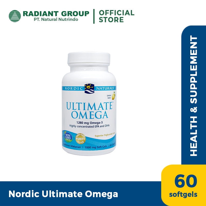 Jual Nordic Ultimate Omega - 60 Softgels | Shopee Indonesia