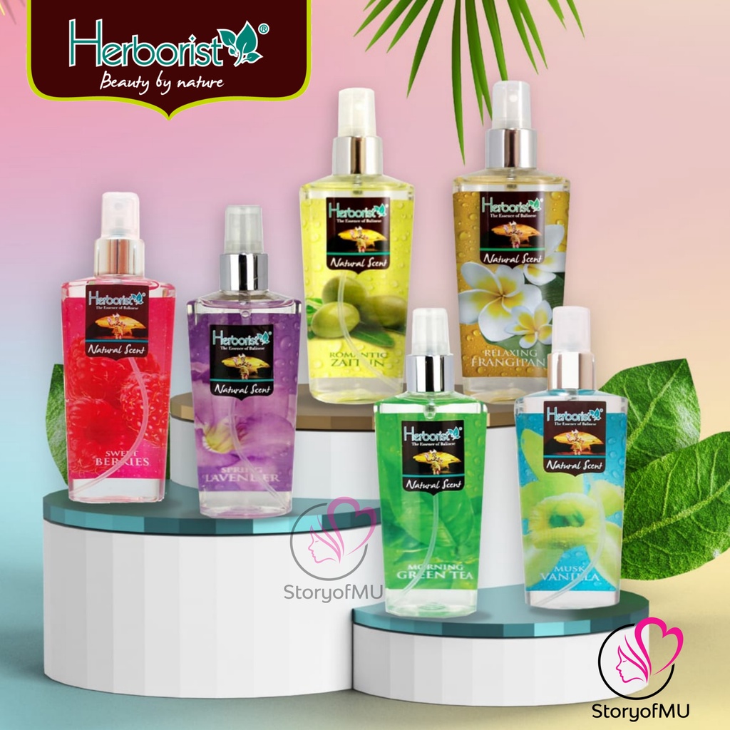 Jual HERBORIST Natural Scent Body Spray 120ml | Essence of Bali ...