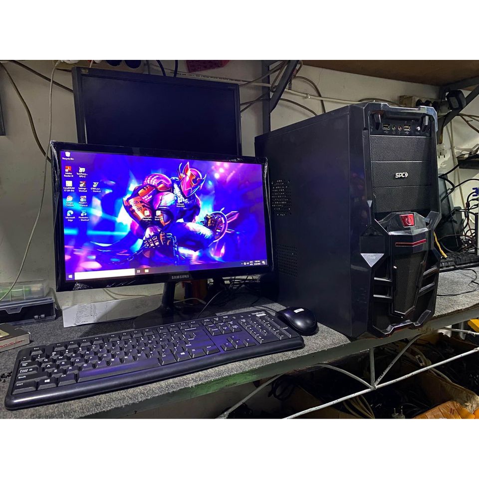 Jual CPU Komputer Fullset Gaming AMD APU A6 7400K, Ram 8GB,SSD 120GB ...