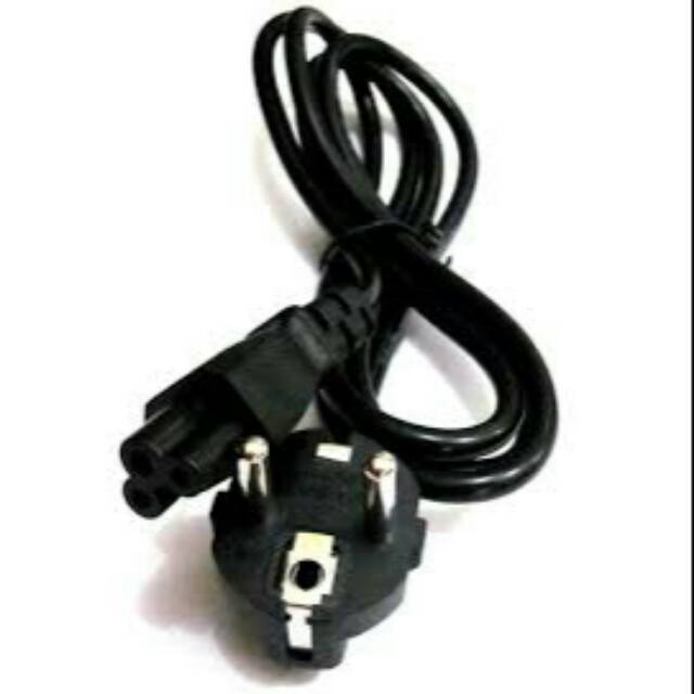 Jual Kabel Power Laptop colokan tiga | Shopee Indonesia