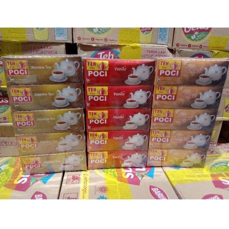 Jual TEH CAP POCI TEH CELUP BOX 25 X 2 GR | Shopee Indonesia
