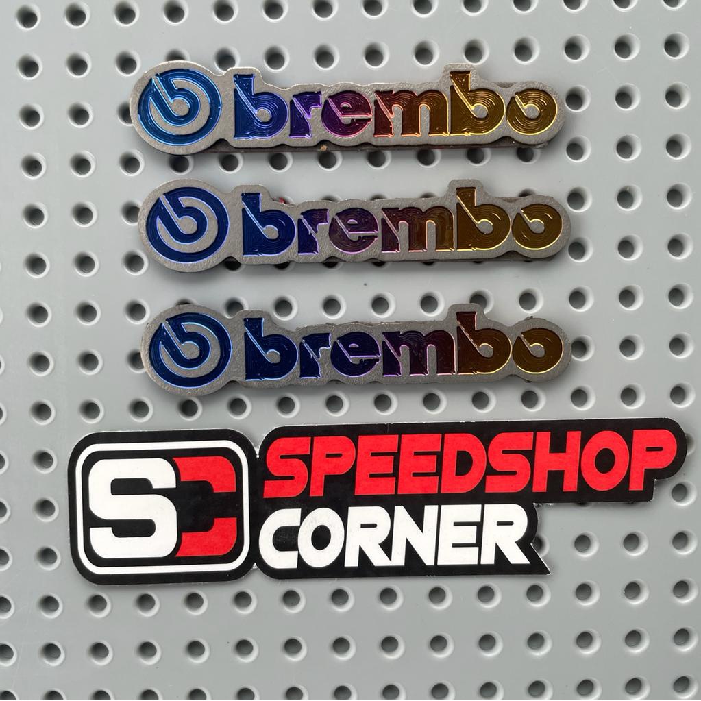 Jual Emblem Logo Brembo Titanium Vietnam 7cm | Shopee Indonesia