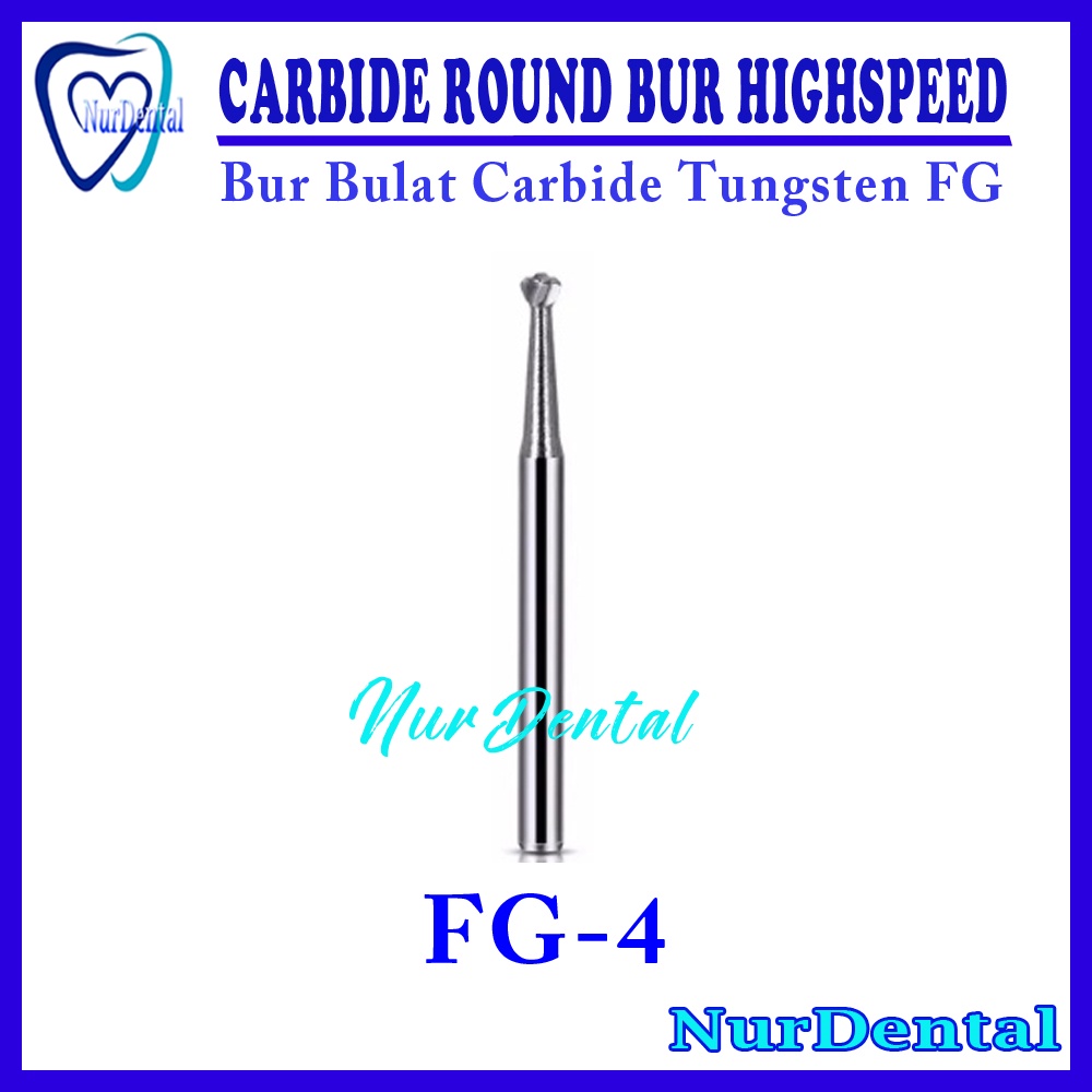 Jual DENTAL BUR TULANG CARBIDE ROUND FG4 FG5 FG6 | Shopee Indonesia