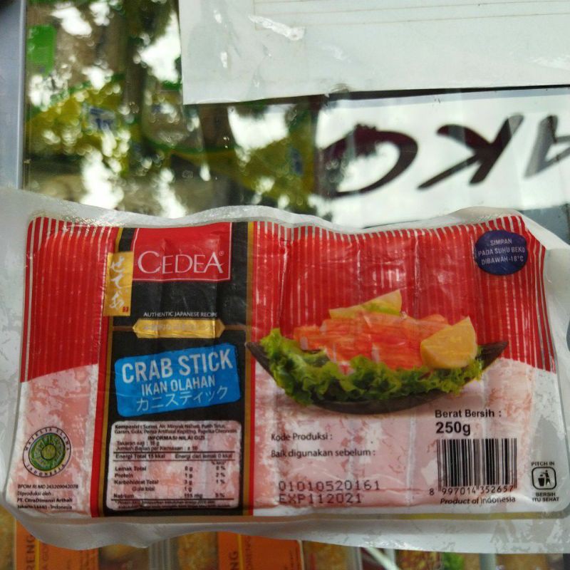 Jual CEDEA CRAB STIK 250g | Shopee Indonesia
