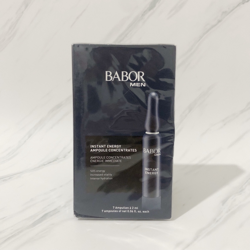 Jual BABOR MEN Instant Energy Ampoule Concentrates Serum / man ...