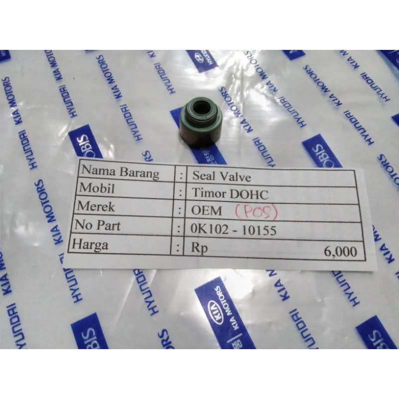 Jual Seal Valve Mobil Timor DOHC merek POS (0KL02 - 10155) | Shopee ...