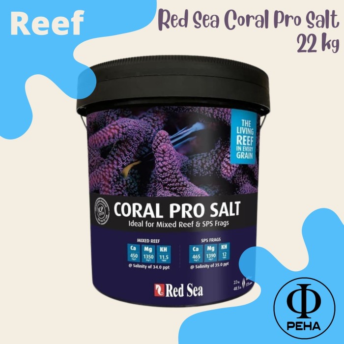 Jual Red Sea Coral Pro Salt 22 kg - ASW Redsea Garam Red Sea 22kg - SPS ...