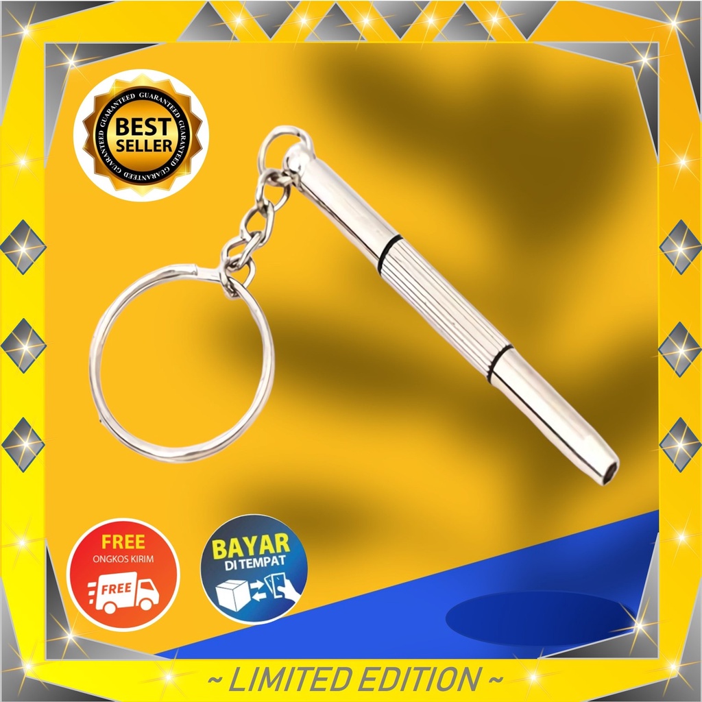 Jual VENSTPOW Gantungan Kunci Obeng Plus Minus gantungan tempat kunci ...