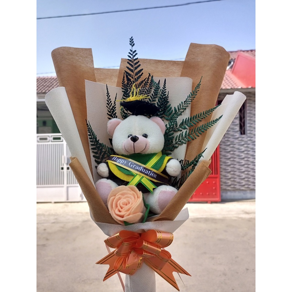 Jual BUKET BUNGA BONEKA / BUKET BONEKA WISUDA DAN BUNGA/ BUKET BUNGA ...