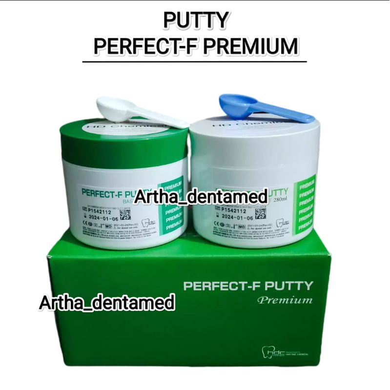 Jual DENTAL PUTY / PUTTY PERFECT-F PREMIUM DOUBLE IMPRESSION MATERIAL ...