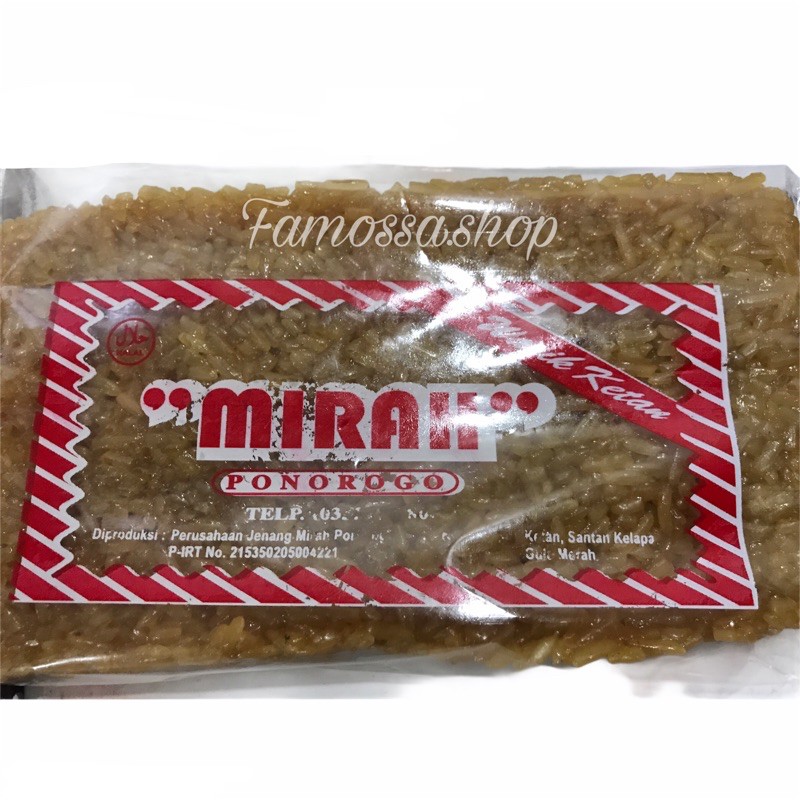 Jual JENANG KETAN SALAK WAJIK MIRAH OLEH-OLEH KHAS PONOROGO | Shopee ...