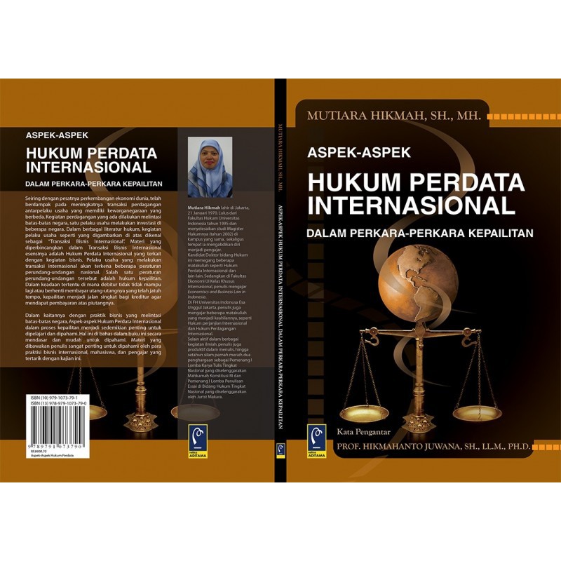 Jual Buku Aspek-aspek Hukum Perdata Internasional Kepailitan | Shopee ...