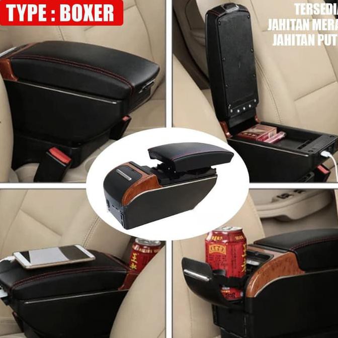 Jual INTERIOR-MOBIL- Armrest Box USB - Consule - Console Box Agya Ayla ...