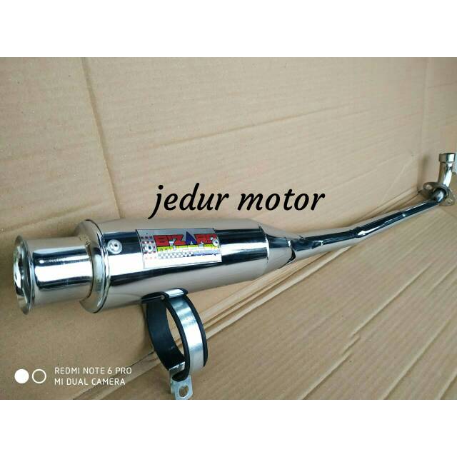 Jual Knalpot racing drag netral merk b-zard mufler untuk motor bebek 4 tak | Shopee Indonesia