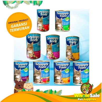 Jual Makanan Kucing Snappy Tom CHICKEN with BEEF LIVER 400gr | Shopee ...