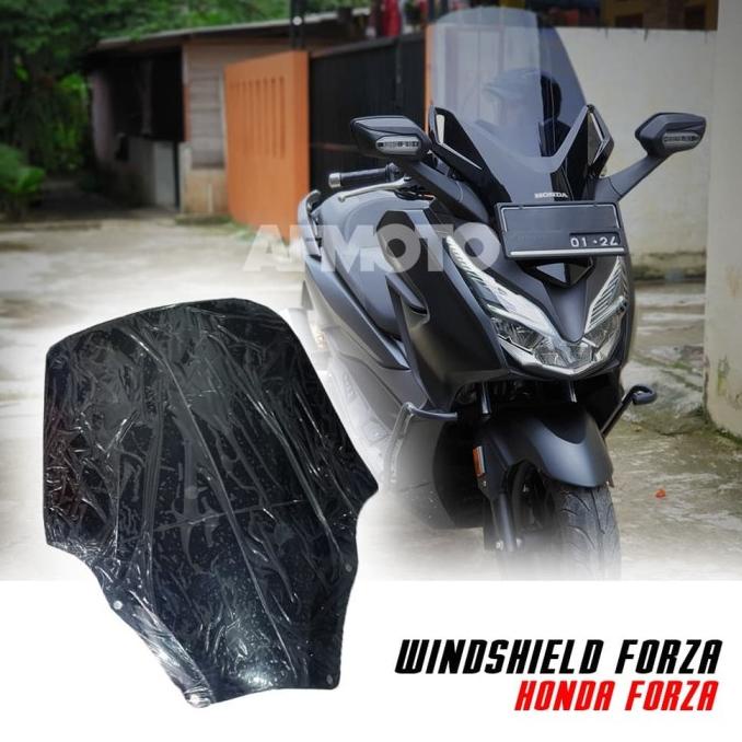 Jual Windshield Smoke Honda Forza 250 | Shopee Indonesia