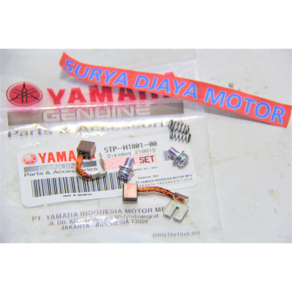Jual Areng Arang Cool Stater Brush set Jupiter Z MX Byson Mio J GT ...