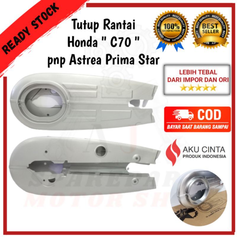 Jual Katengkas Stengkas Tutup Rantai Rante Honda C70 Astrea Prima Star Model Ori lebih tebal ...