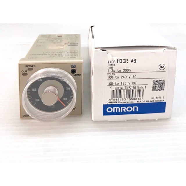 Jual Timer H3CR-A8 H3CR A8 220V AC 220VAC 1.2s 300h + Base Socket Soket ...