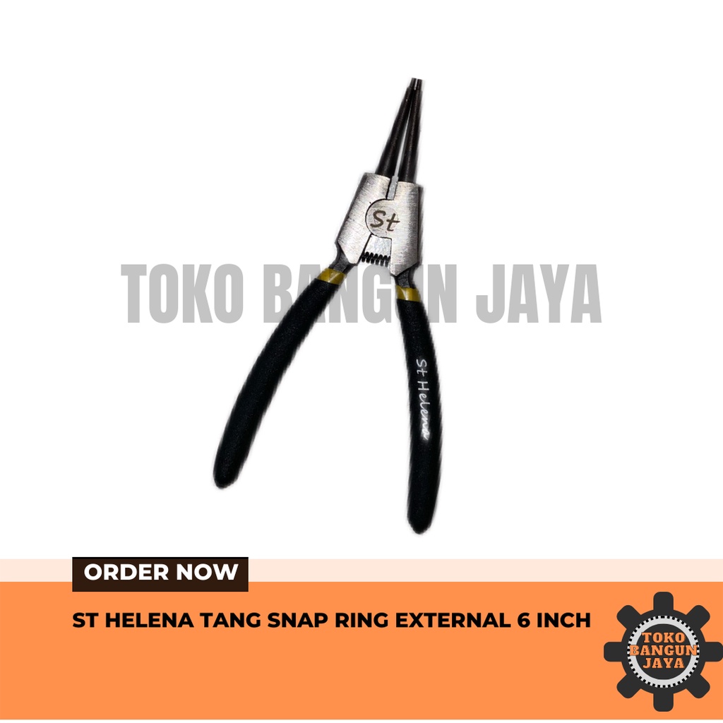 Jual ST HELENA Tang Snap Ring Lurus/External 6 inch | Shopee Indonesia