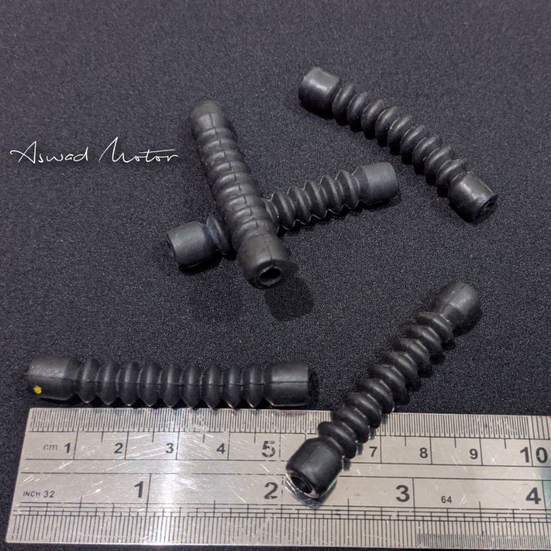 Jual 1PCS Karet Cacing Kabel Rem / Karet Spiral pelindung Kabel Rem ...